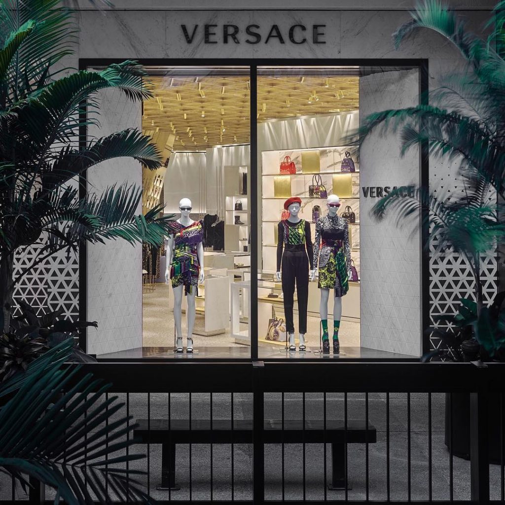 Versace Opens A New Sustainable Store in Miami at Bal Harbour Shops ...