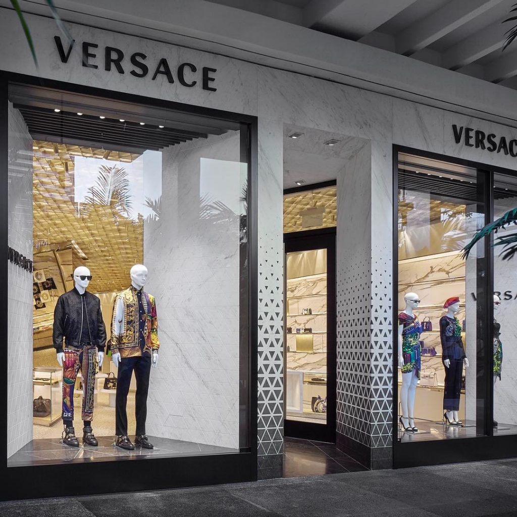 Versace Opens A New Sustainable Store in Miami at Bal Harbour Shops ...