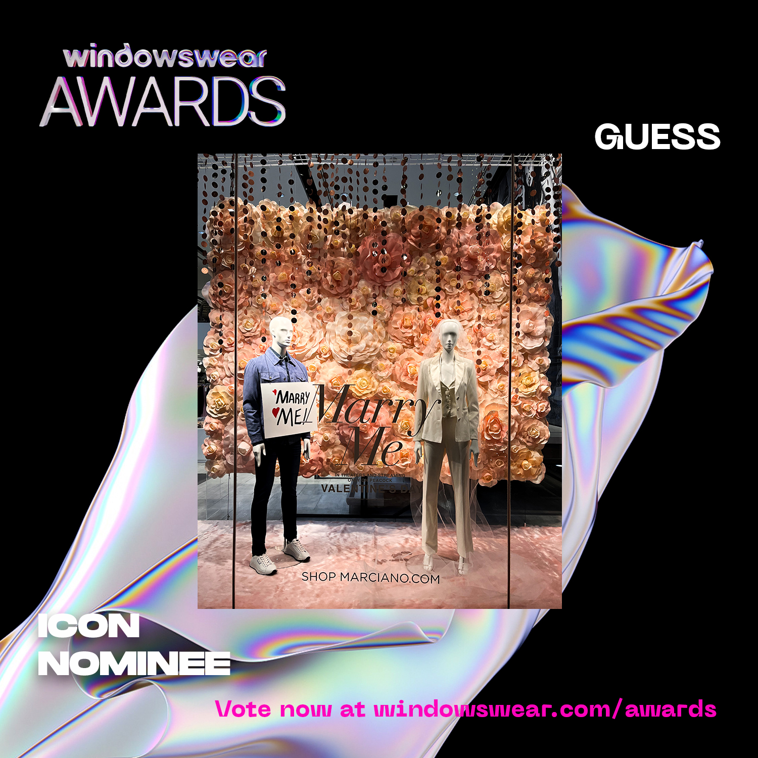 Guess – WindowsWear Awards Nomination – WindowsWear